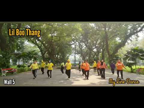 Lil Boo Thang Line Dance // Choreo Julua Wetzel (USA) // Improver Level ...