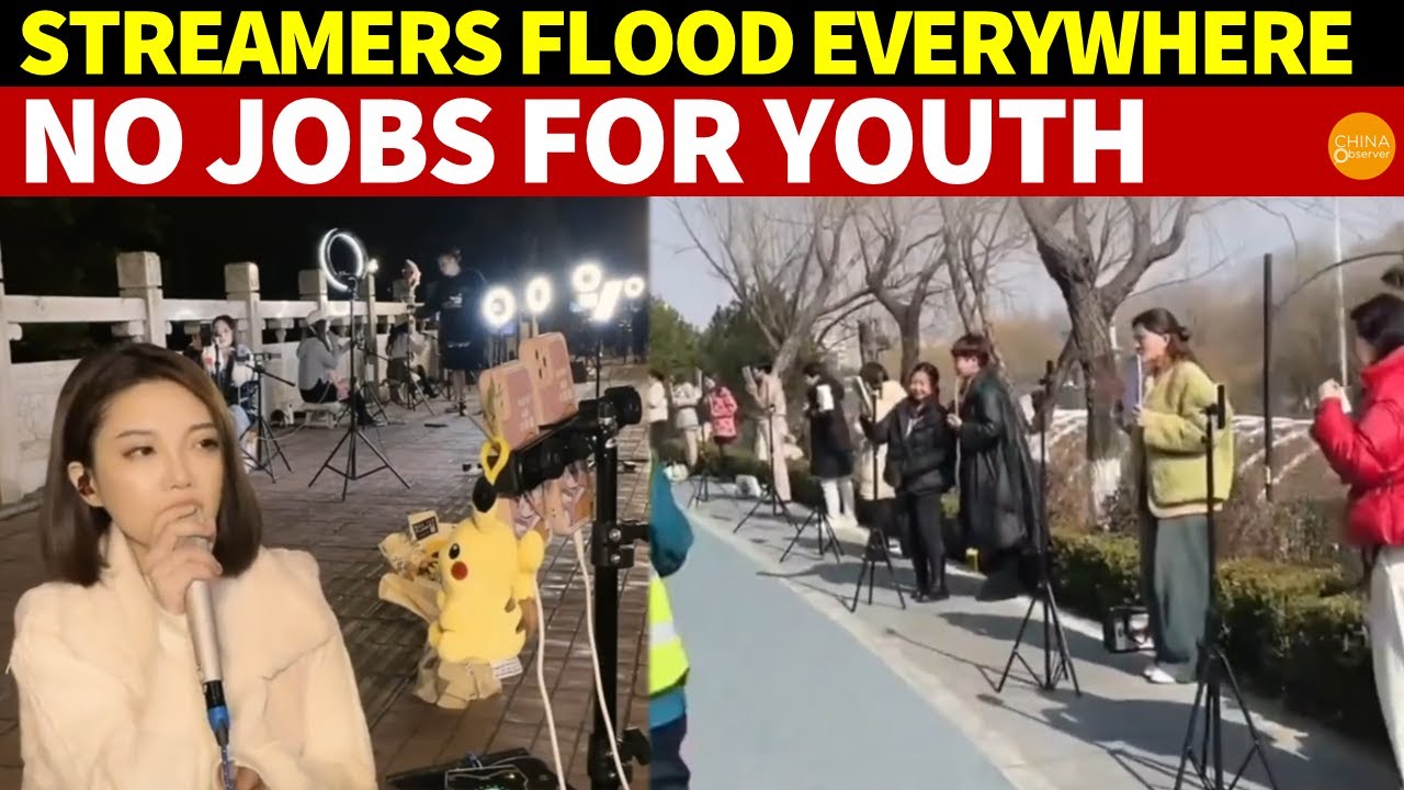 Everywhere in China’s Parks, on Bridges, Under Tunnels Packed With ...