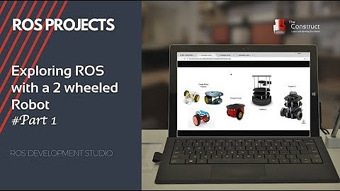 Exploring ROS using a 2 wheeled robot - YouTube