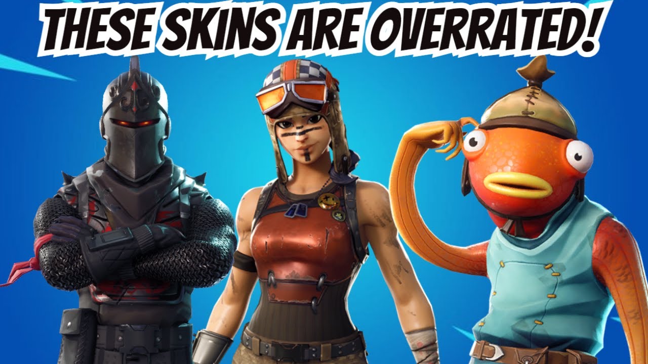 Most *OVERRATED* Skins in Fortnite! (Fortnite Chapter 3) - YouTube