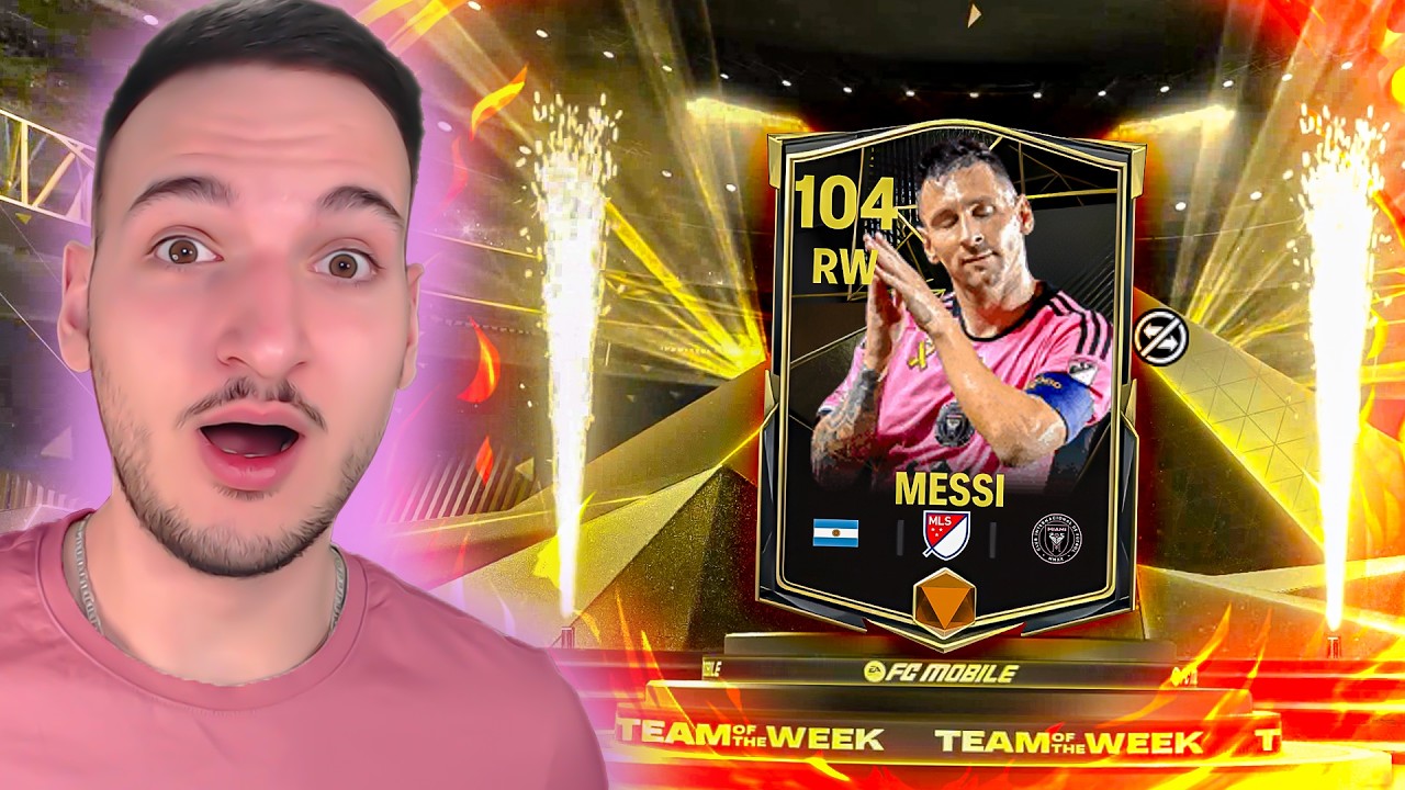 DOBIO SAM FREE TOTW MESSI U FC Mobile 25 !! - YouTube