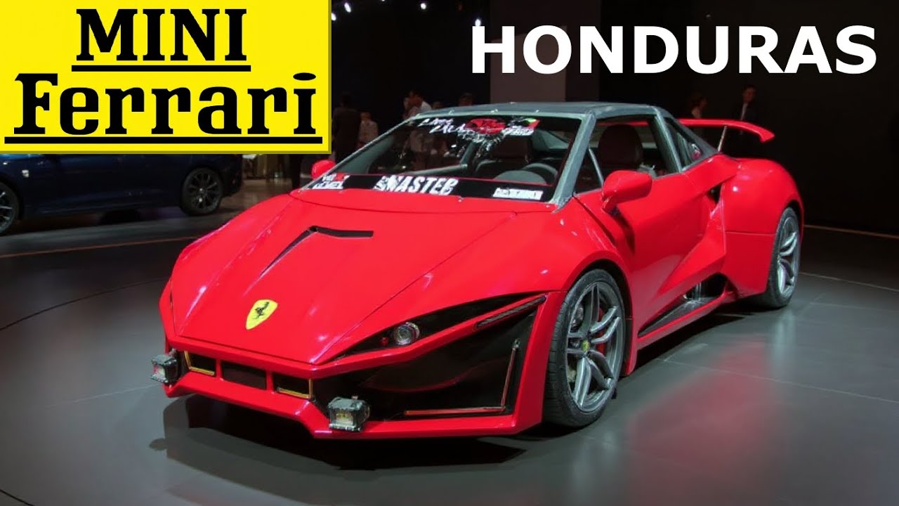 Fabricando sueños: Un Mini Ferrari hecho a mano en Honduras. - YouTube