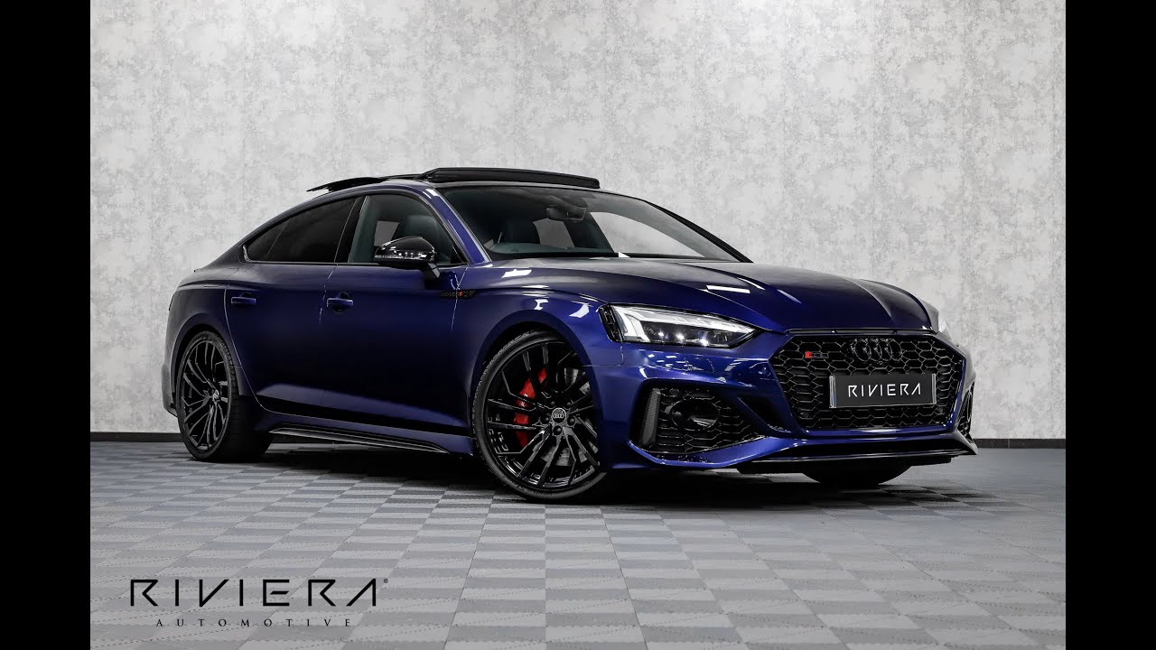 Audi RS5 SPORTBACK TFSI QUATTRO CARBON BLACK 5d 444 BHP - YouTube