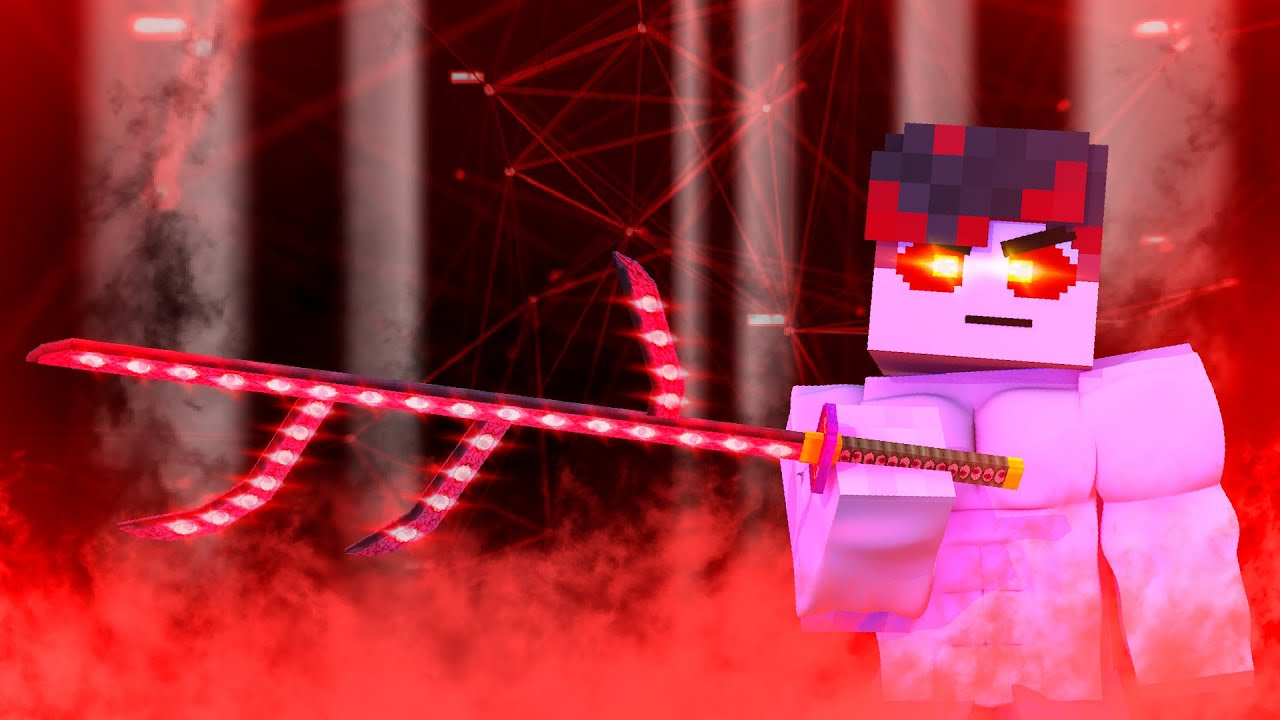 VIREI um ONI de DEMON SLAYER no MINECRAFT! *kokushobou* ‹ R3NAN › - YouTube