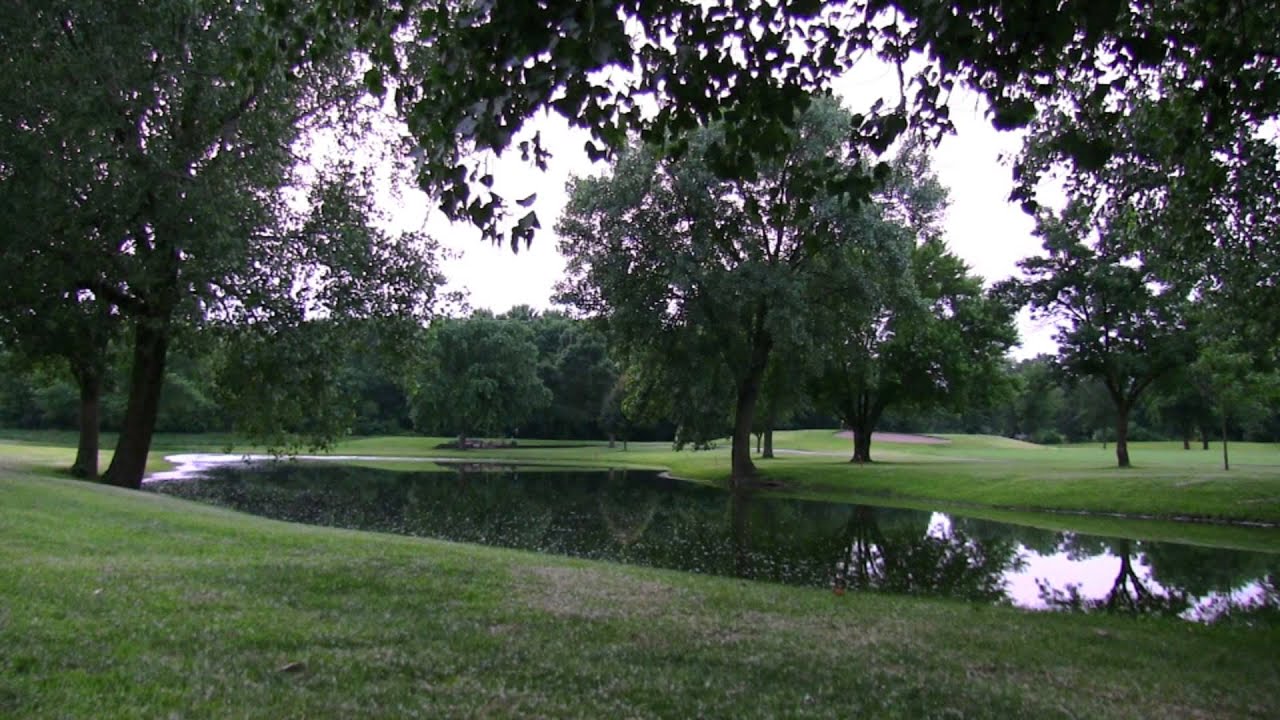 RELAXING REAL~TIME NATURE SOUNDS & SUNSET ON THE GOLF COURSE1080p - YouTube