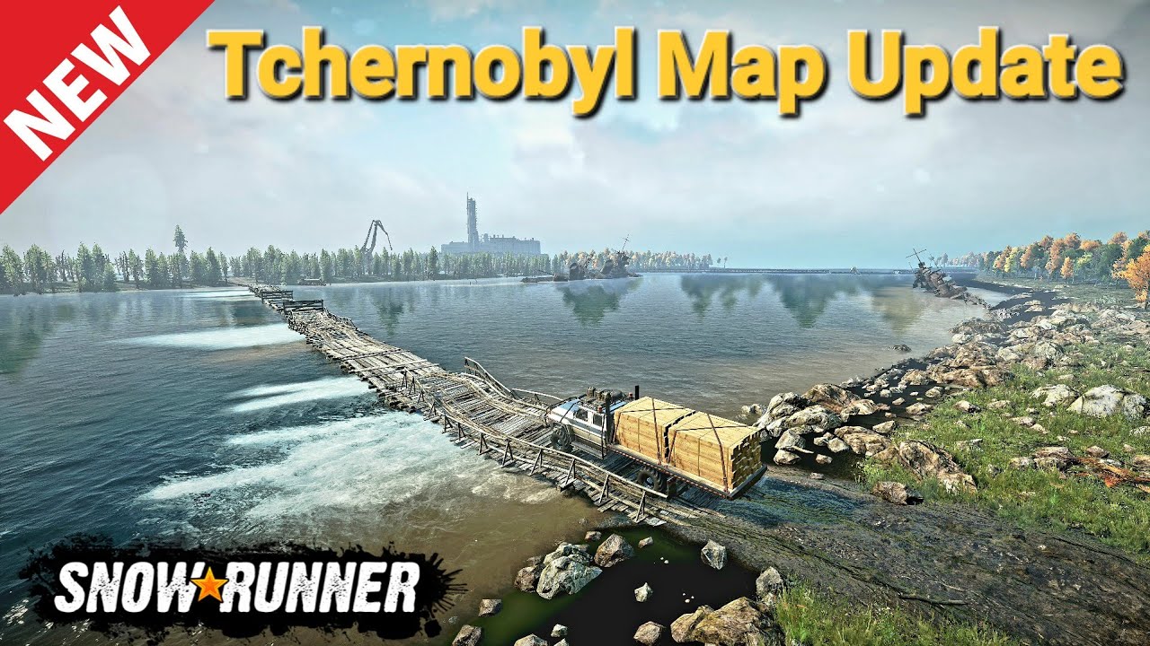 New Tchernobyl Map Update In SnowRunner - YouTube