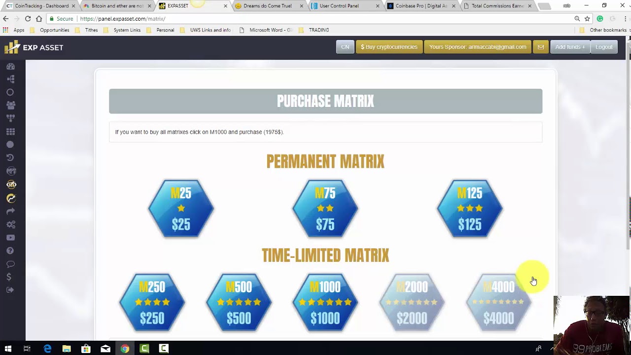 Unlimited Wealth System - EXP Asset Matrix and Binary Offer - YouTube