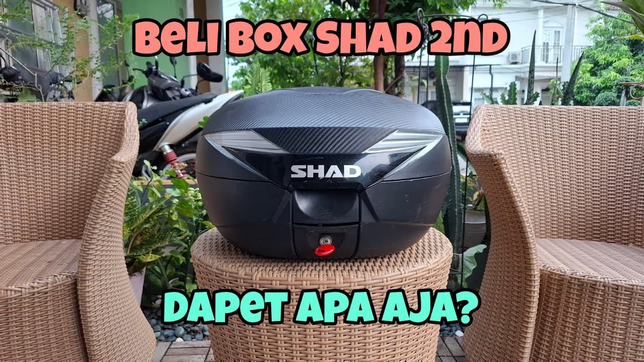 Beli Box Shad SH39 2nd | Dapat Apa Aja? - Vlog #255 - YouTube