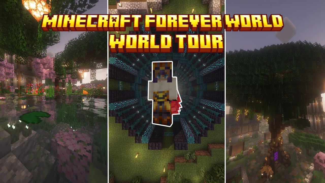 Minecraft 500 Day Survival WORLD TOUR - YouTube