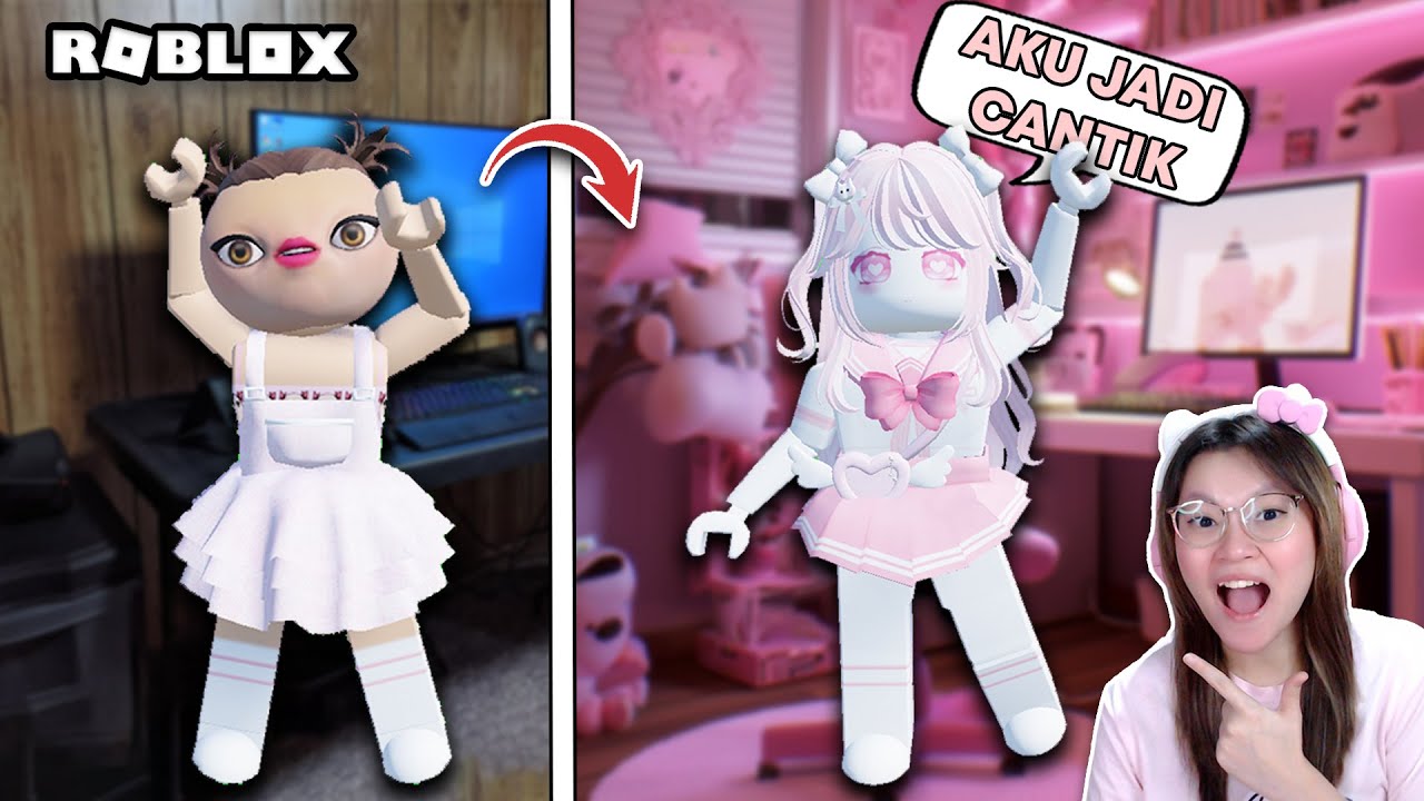 Muka Legend Pengen Jadi Cantik ?!! [Roblox Indonesia] - YouTube