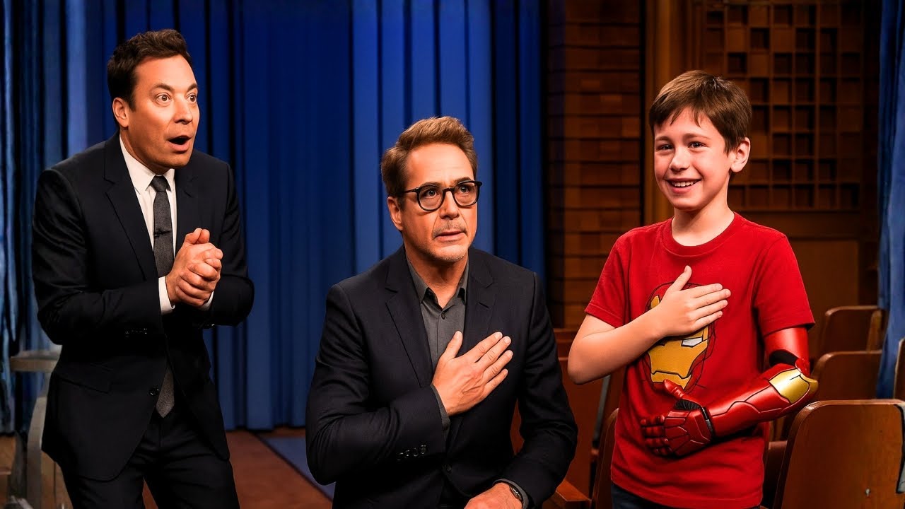 Jimmy Fallon Can’t Speak When Robert Downey Jr. Whispers: “You’re My ...