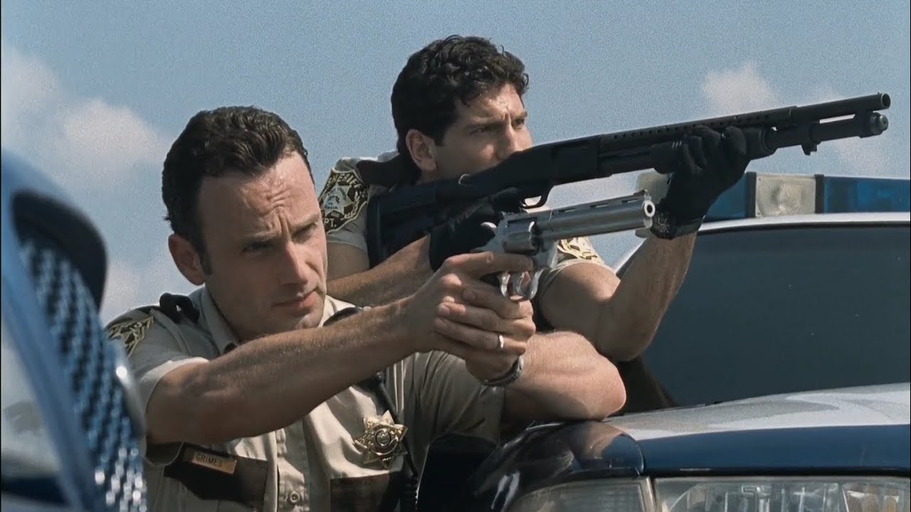 TWD S1E1 - Rick Gets Shot - YouTube