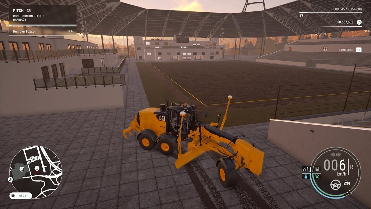 Construction Simulator | Stadium Expansion | Part 625 | GamePlay PC ...