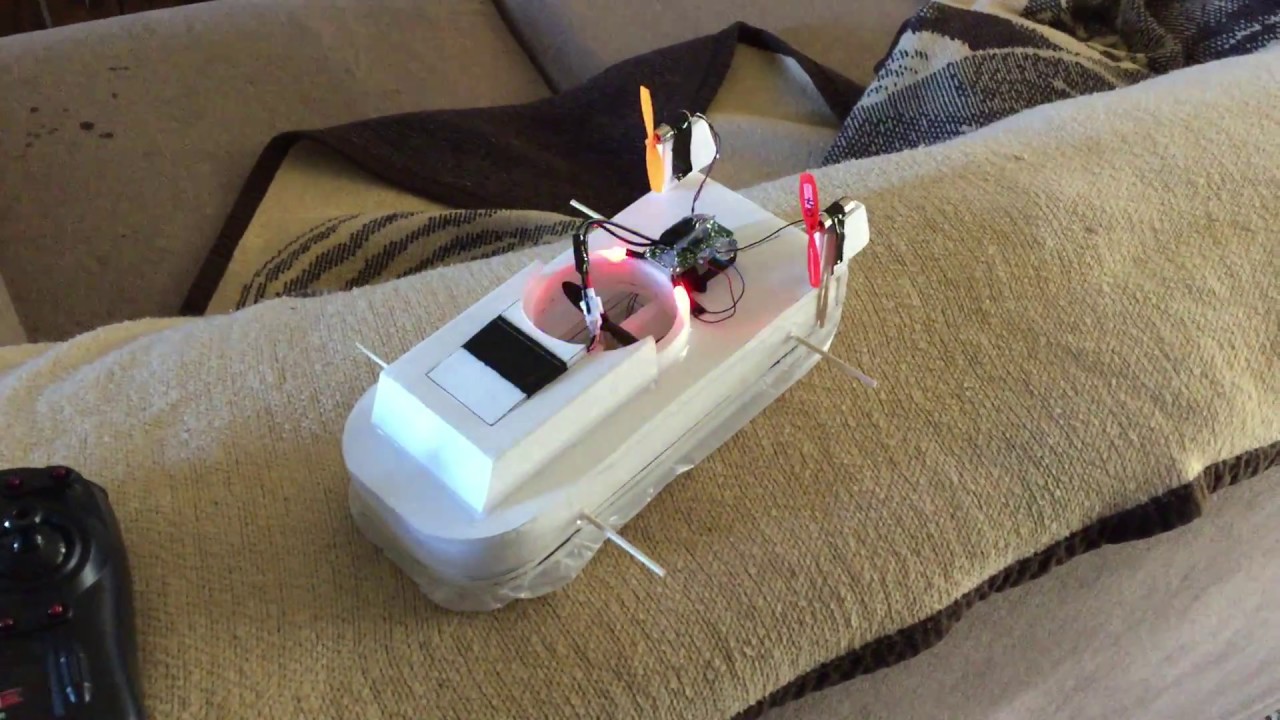 Homemade RC Hovercraft - YouTube