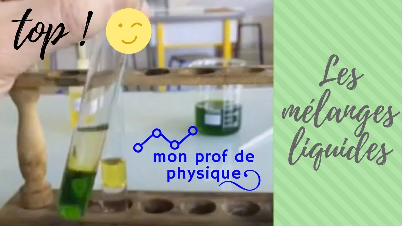 MELANGE HOMOGENE ET HETEROGENE [EXPERIENCE] - YouTube