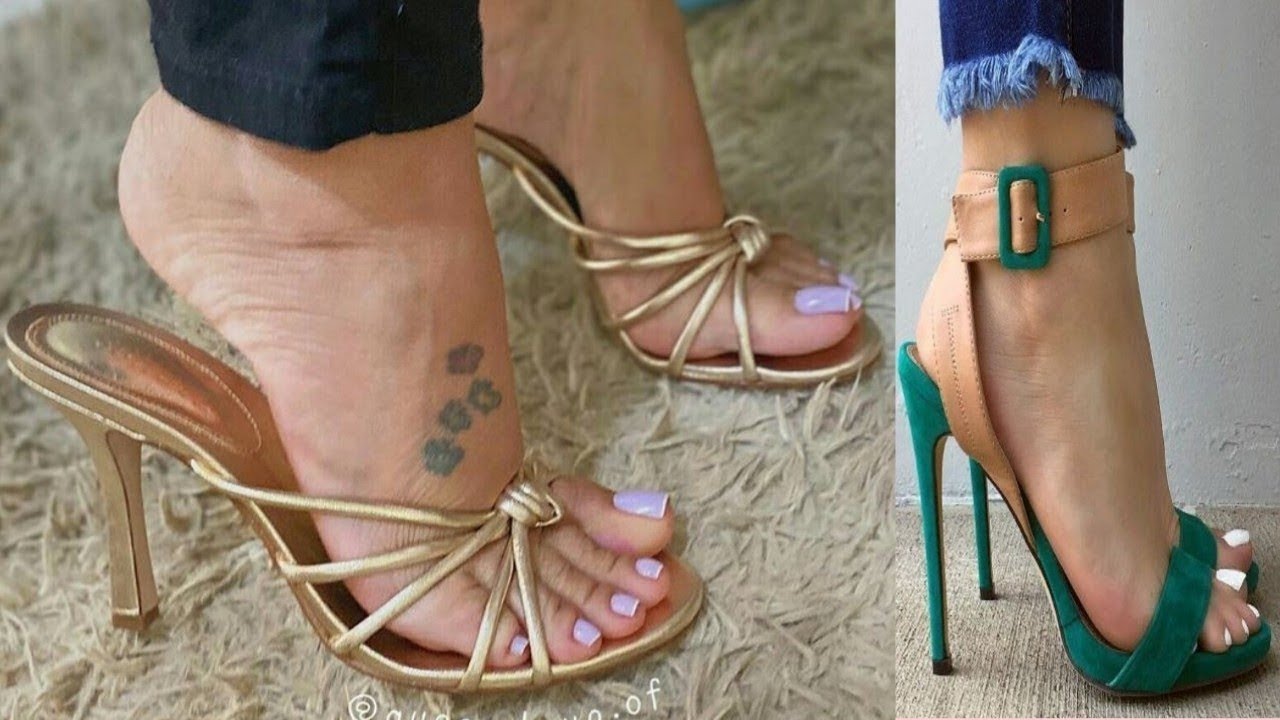 Stylish Pencil Heel Shoes Sandals: The Perfect Choice in Ladies ...