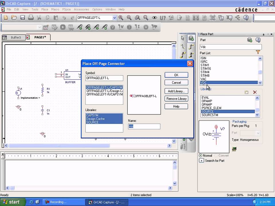 Analog PSpice Adding New Parts II - YouTube