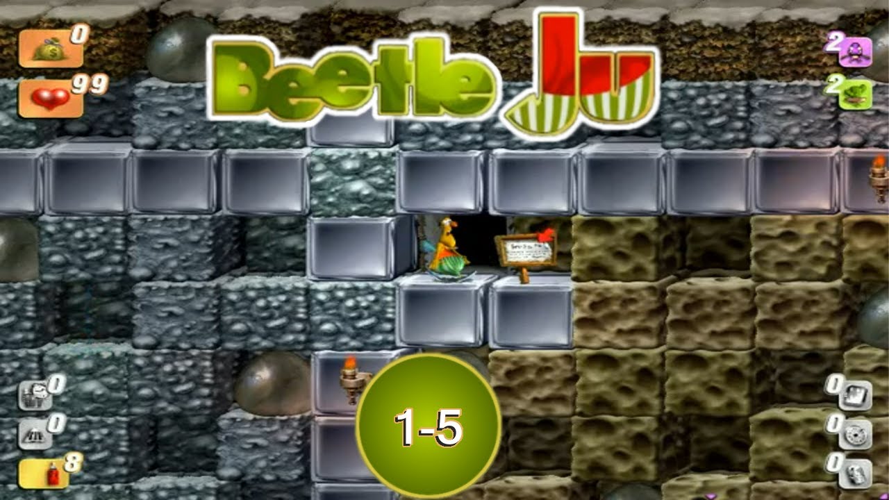 Beetle Ju: Poziom 1 - 5 - YouTube