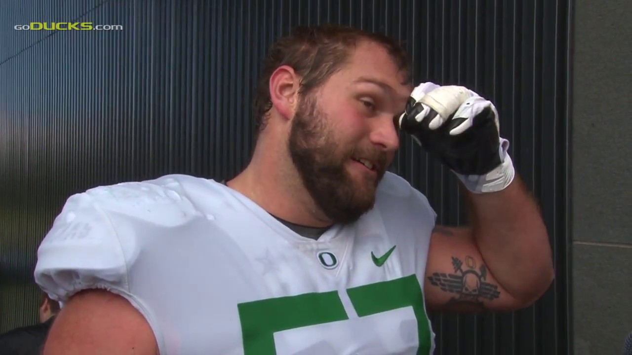 Doug Brenner Speaks on Offensive Line Improvement - YouTube