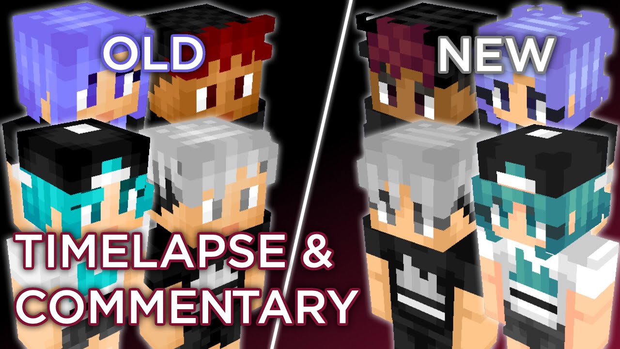 Remaking the last FIVE of my Monstercat Genre Minecraft skins - YouTube