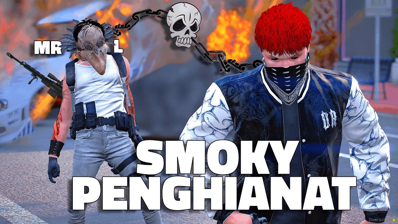 AKSI EPIC !! SMOKY MELAKUKAN PENGHIANATAN TERHADAP DOBRAK !! GTA 5 ...