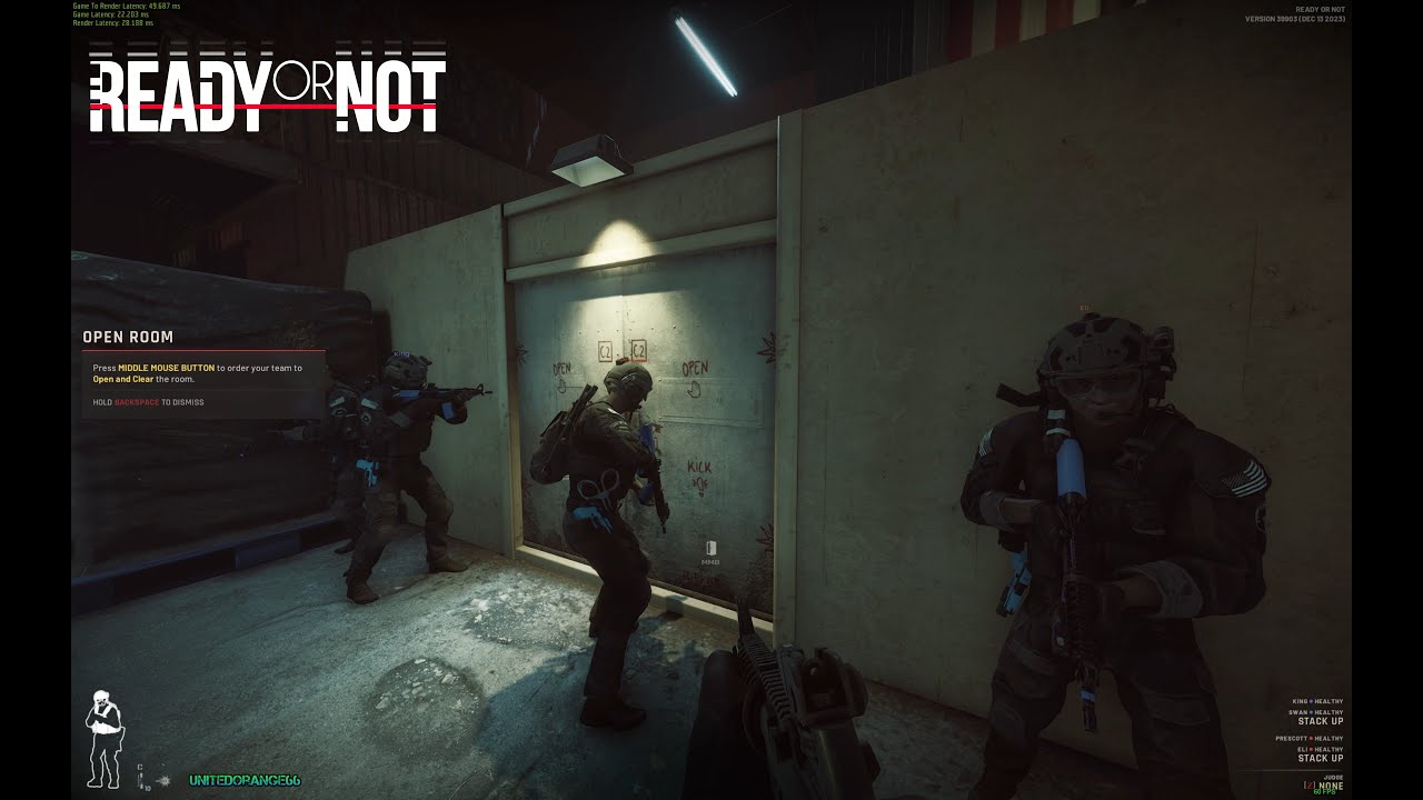 Ready Or Not Supporter Alpha (39903) - Training - SP NO MODS - 4K - YouTube