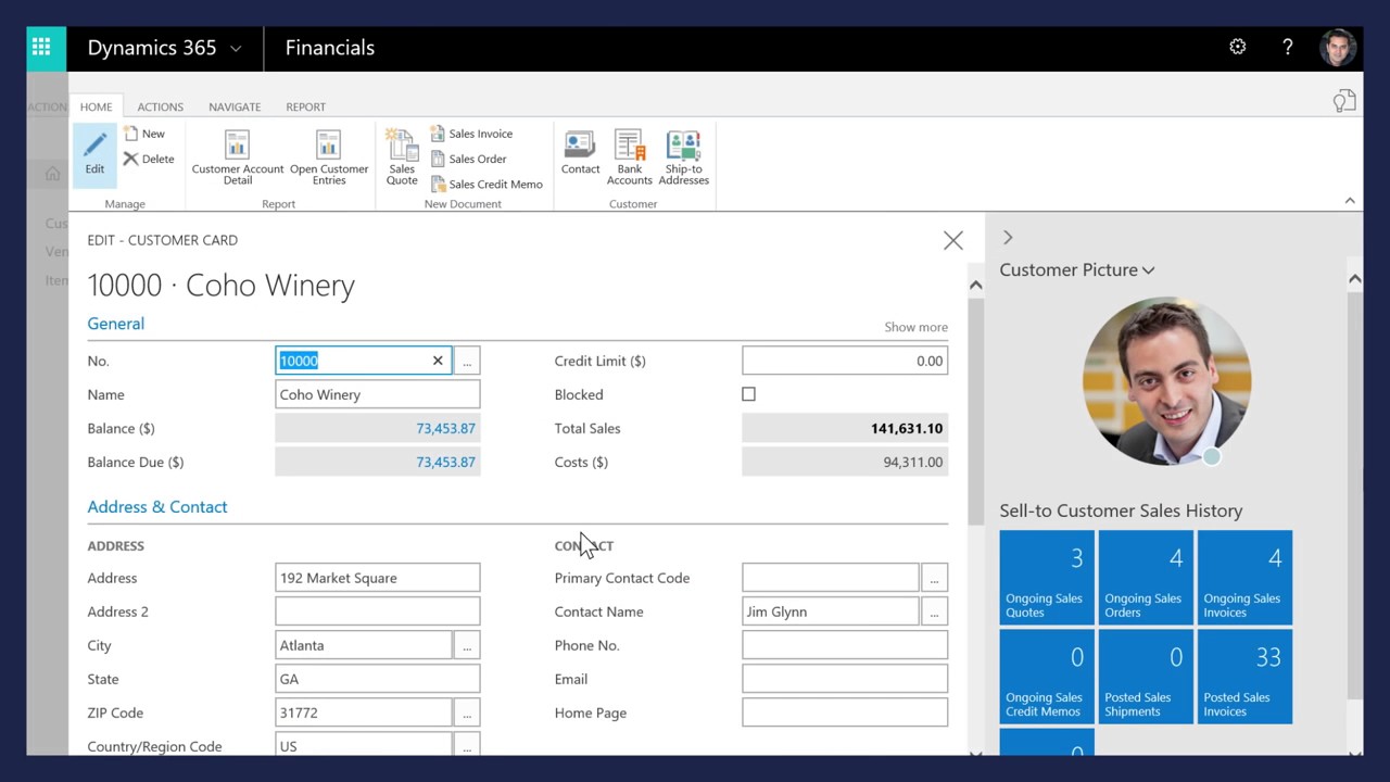 Microsoft Dynamics 365 for Financials reporting and analytics - YouTube