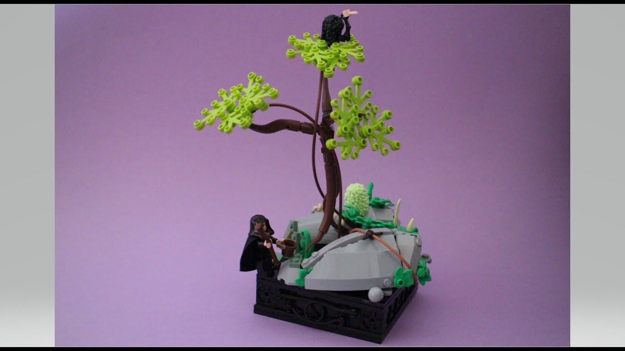 Lego Fantasy Moc "In search of the sanctuary " - YouTube