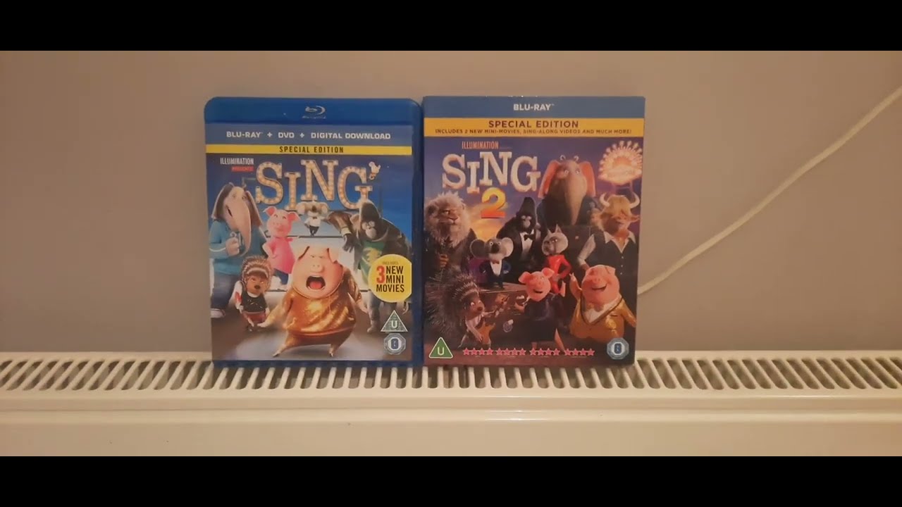 Sing 2-Movie Collection Blu-ray Unboxing - YouTube