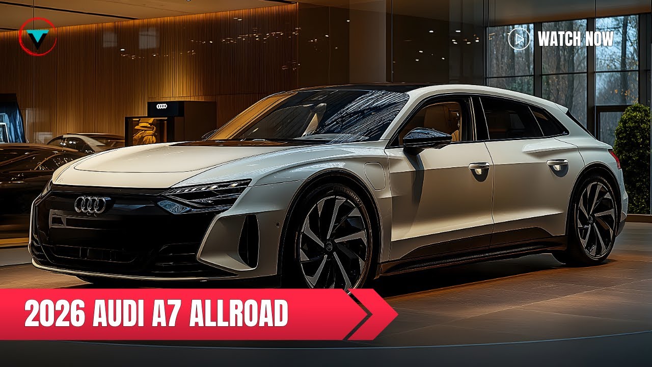 Nuova Audi A7 Allroad 2026 svelata - Una station wagon di lusso robusta ...