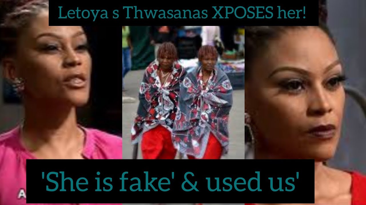 Letoya Makhene s many Thwasa as Xposes her & wife Lebo backs them up on ...