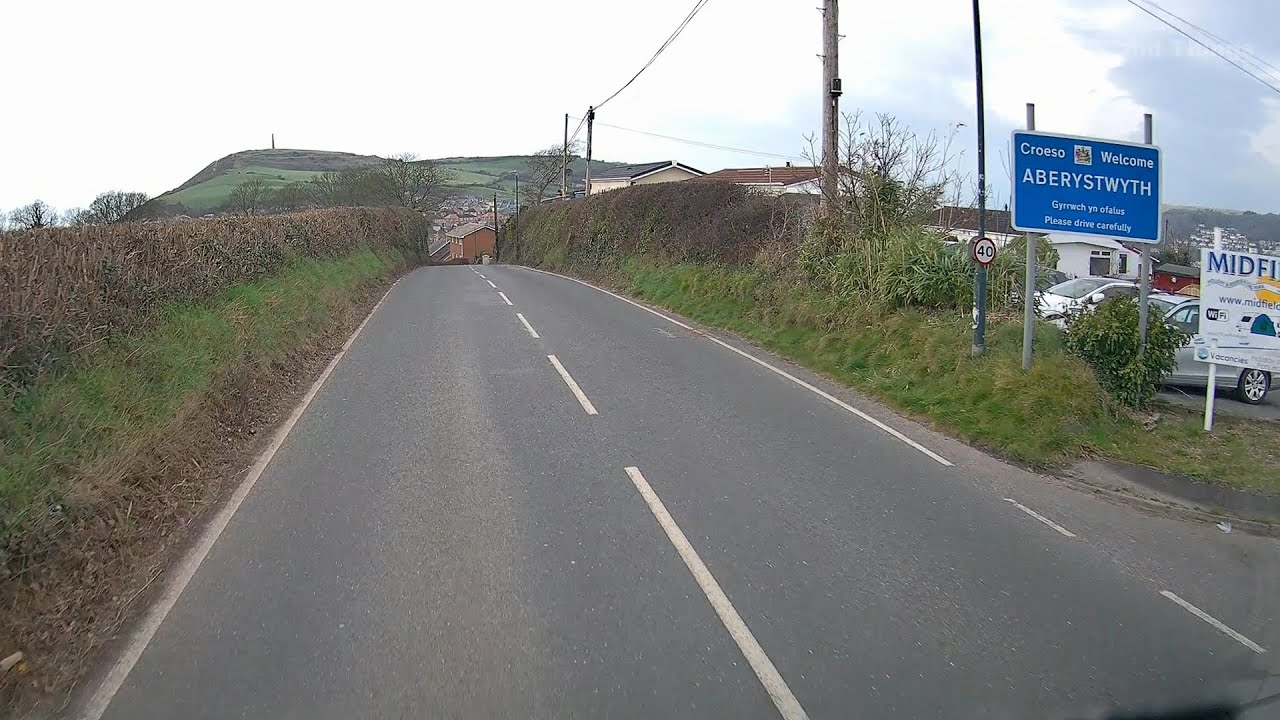 Aberystwyth, Cardiganshire, Ceredigion, Wales, UK. - YouTube