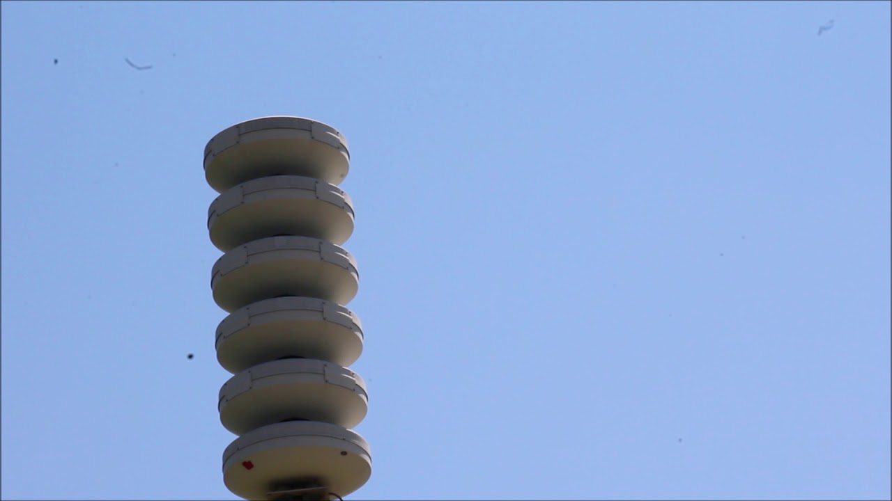 Federal Signal Modulator 5020 siren test, alert - Moore, OK 8/25/18 ...
