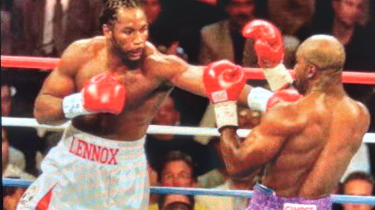 A draw between Holyfield and Lewis || Evander Holyfield VS Lennox Lewis ...