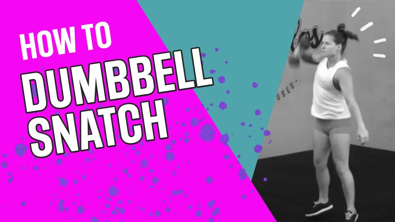 How to Dumbbell Snatch - YouTube