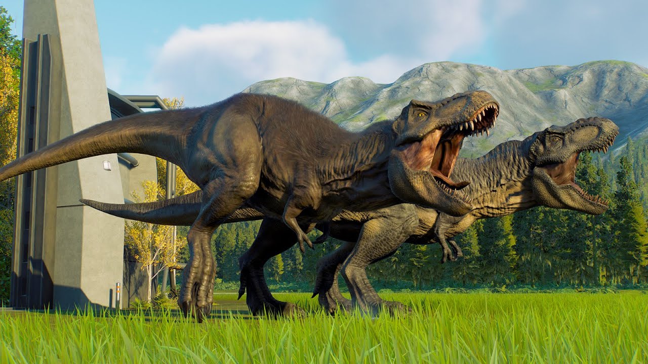 RELEASE ALL 110 TERRESTRIAL AND AVIARY DINOSAURS IN BIOSYN SANCTUARY ...