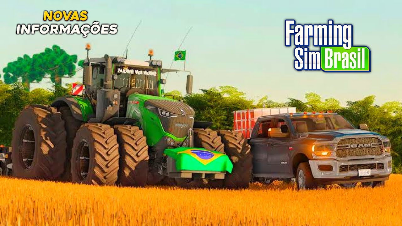 Farming Sim Brasil - SAIU!! NOVAS INFORMAÇÕES DO JOGO!! MEGA ...