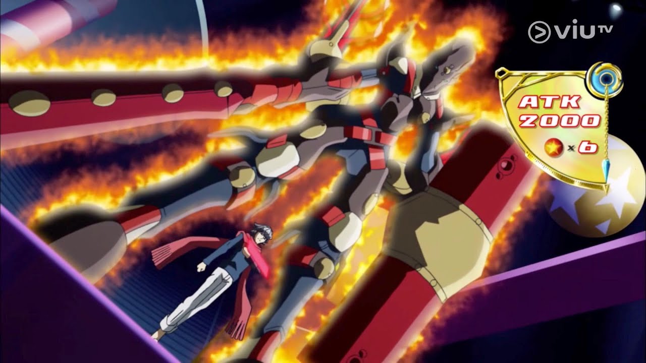 DDD 烈火王鐵木真｜DDD烈火王テムジン｜D/D/D Flame King Genghis｜遊戲王Arc-V｜粵語 - YouTube