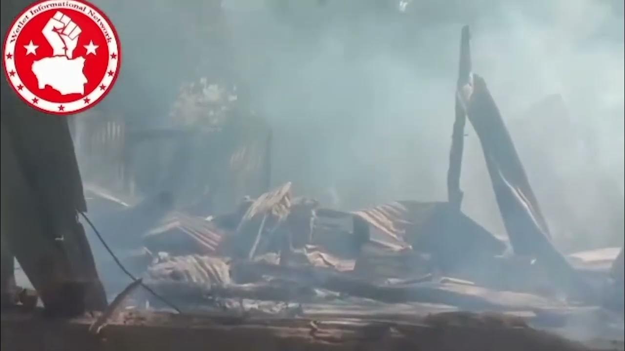 မတ္တရာတွင် စစ်ကောင်စီတပ် မီးရှို့၍ နေအိမ် ၅လုံး ပျက်စီး၊ ဆိုင်ကယ် ၈ စီး