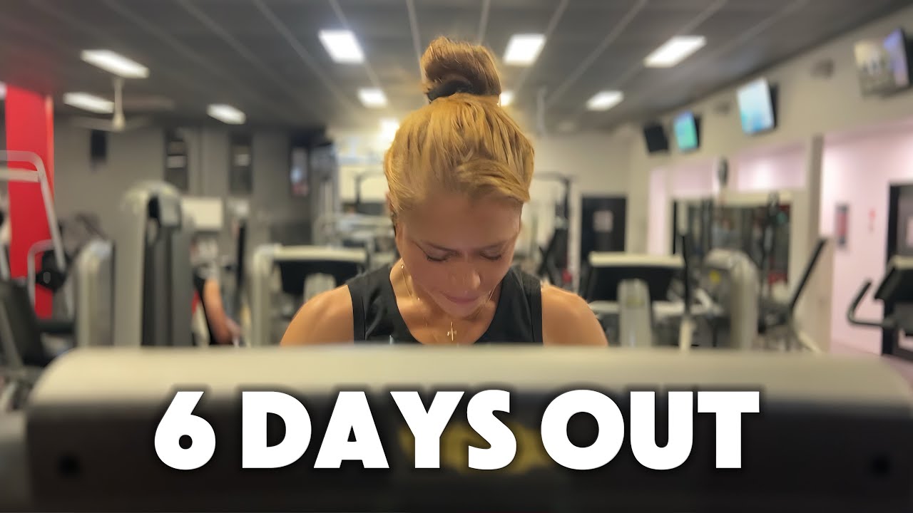 Natural Bodybuilding Australia 6 Days Out | Pro Wellness Division - YouTube