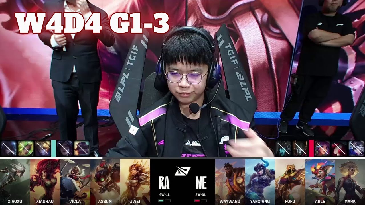 RA vs WE - Game 3 | Week 4 Day 4 LPL Summer 2024 | Rare Atom vs Team WE ...