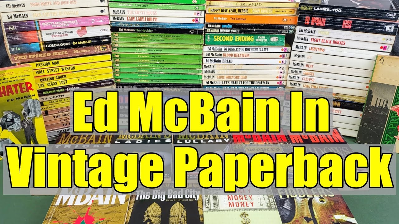 Ed McBain - Evan Hunter - 87th Precinct - Vintage Paperback Collection ...