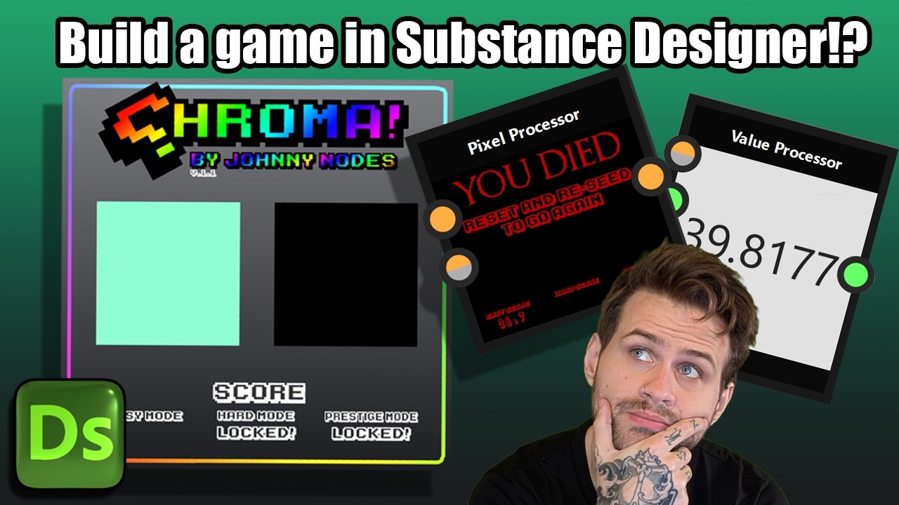 How to Build a Functioning Game in Substance Designer - YouTube