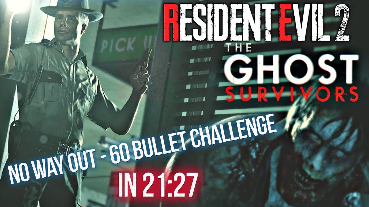 Resident Evil 2 Remake NO WAY OUT 60 Bullet Challenge DONE in 50 ...