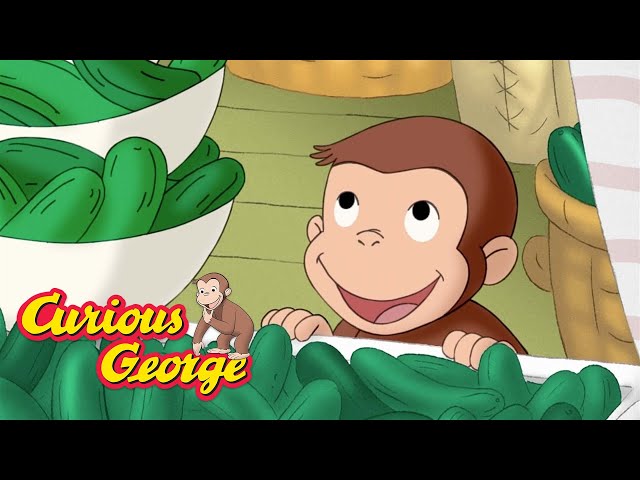 George's Unique Garden 🐵 Curious George 🐵 Kids Cartoon - Videos For Kids