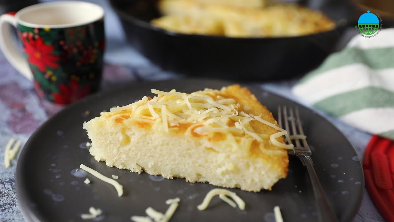 Filipino Coconut Rice Cake (Bibingka) - YouTube