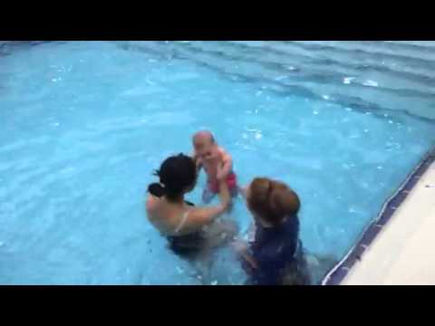Nina swimming day 2 (4.5m)