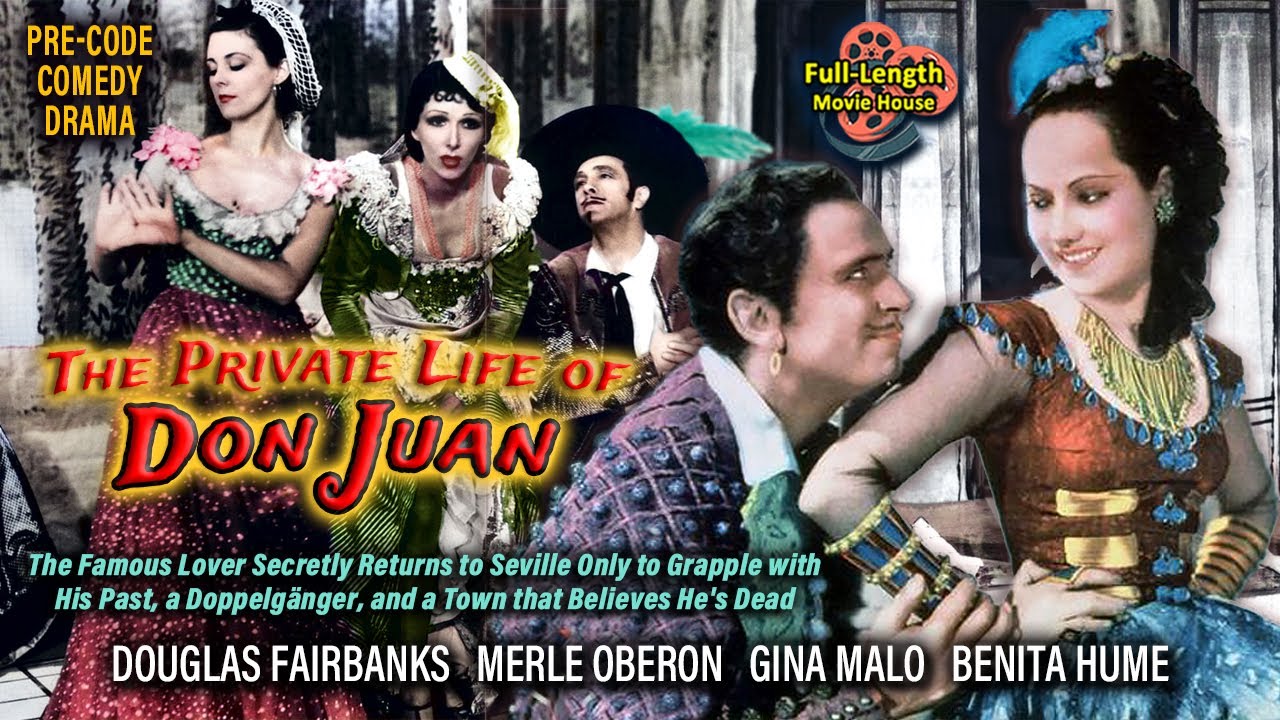 The Private Life of Don Juan (1934) — Pre-Code Comedy Drama / Douglas ...