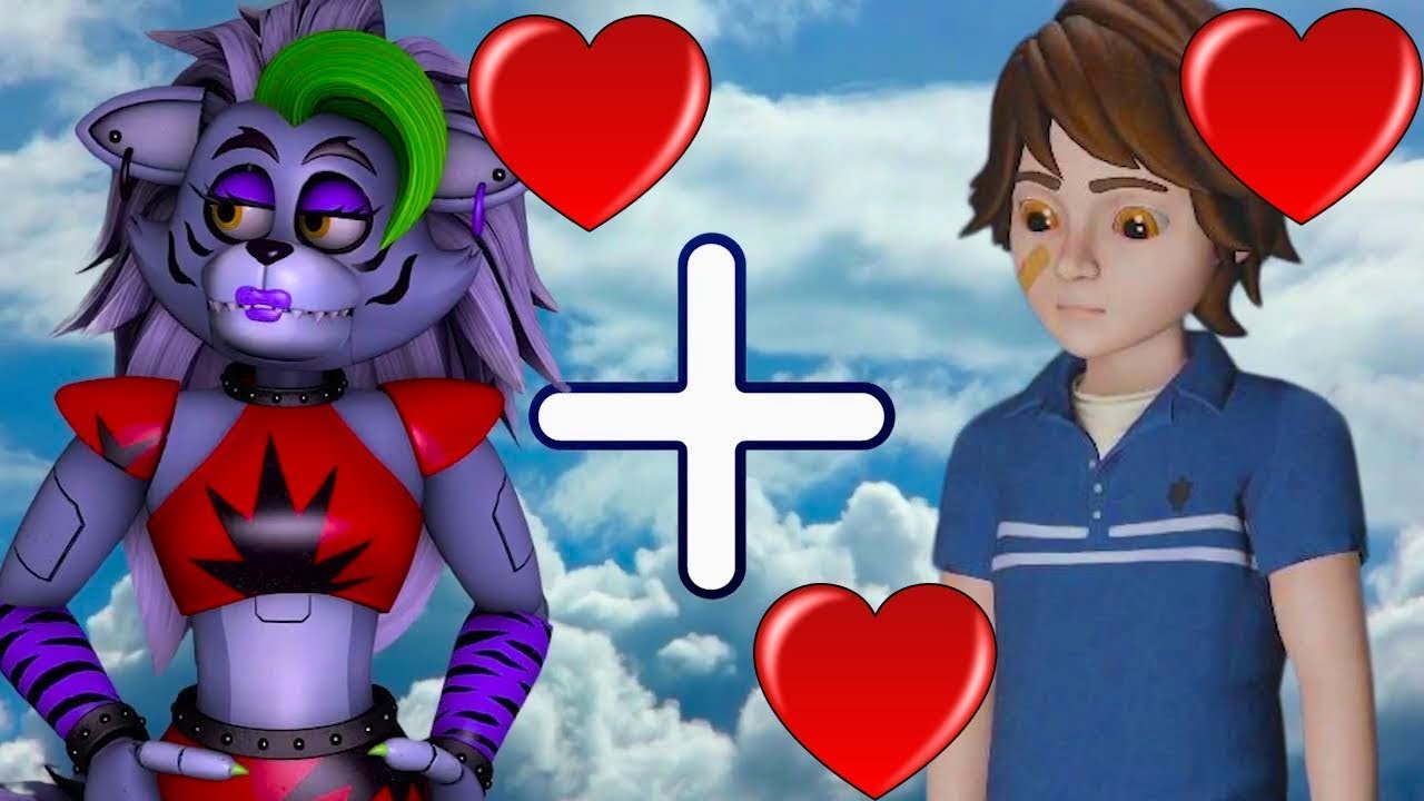 Roxy + Gregory = ???! Fnaf Animation! Security Breach Five Nights at ...