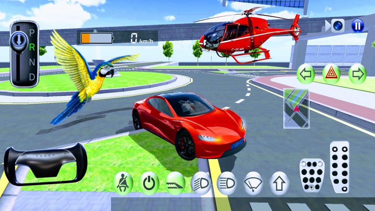 3D Driving Class Simulator On the Road With New Car Android Gameplay ...